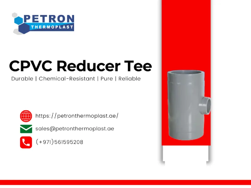 CPVC Reducer Tee - Petron Thermoplast