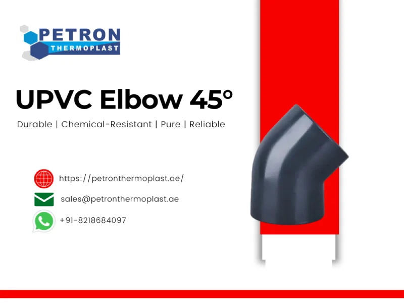 UPVC Elbow 45° - Petron Thermoplast