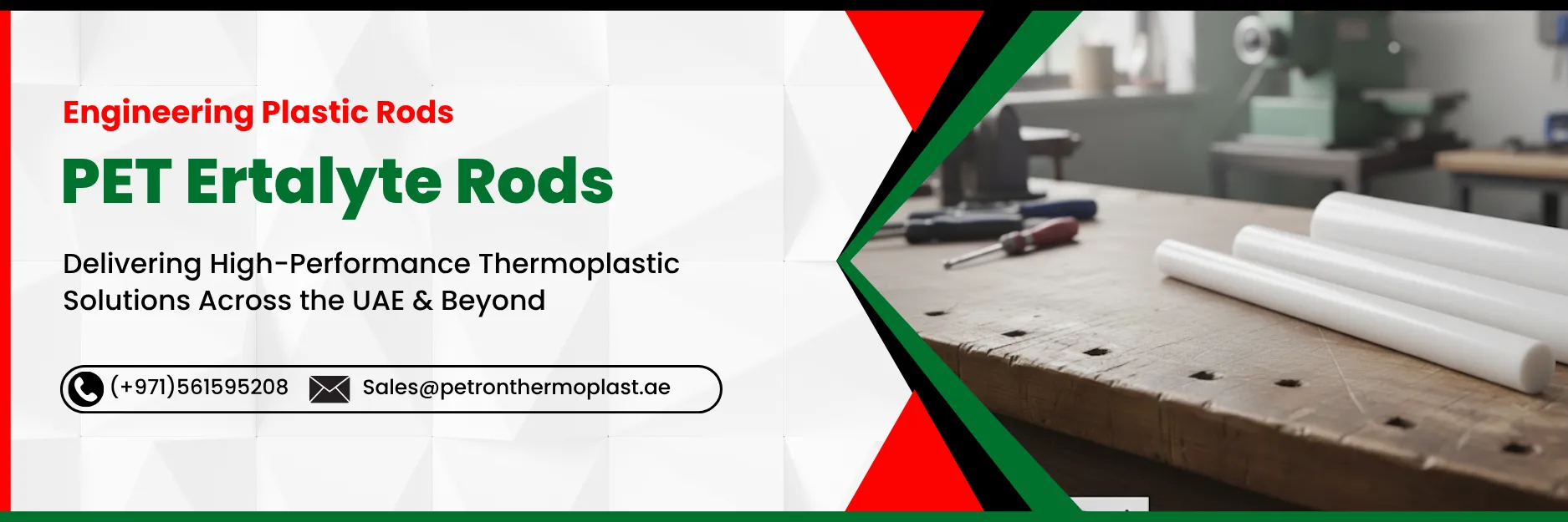 PET Ertalyte Rod - Petron Thermoplast