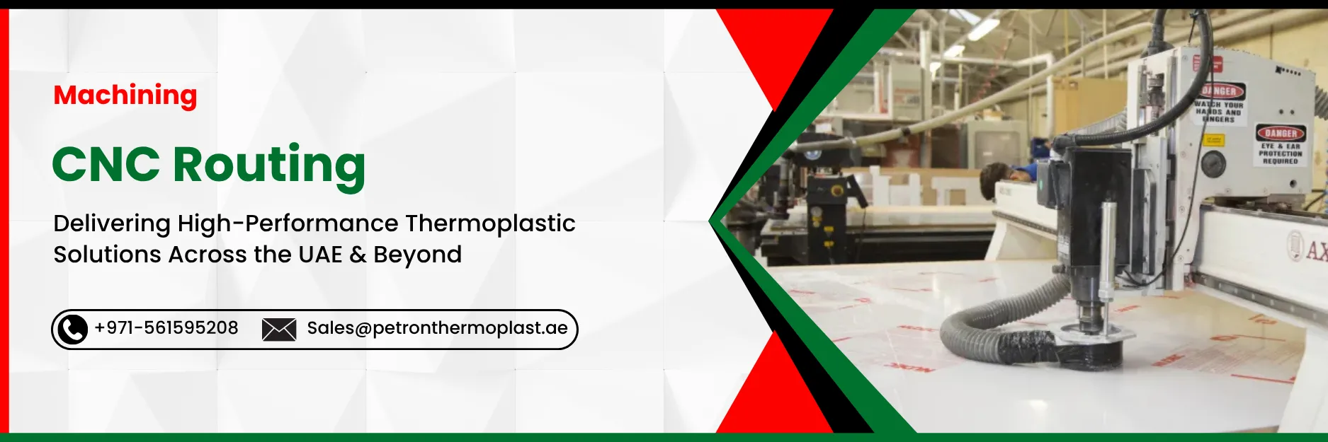 CNC Routing - Petron Thermoplast