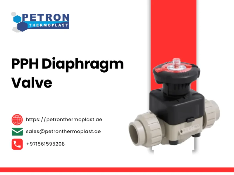 PPH Diaphragm Valve - Petron Thermoplast