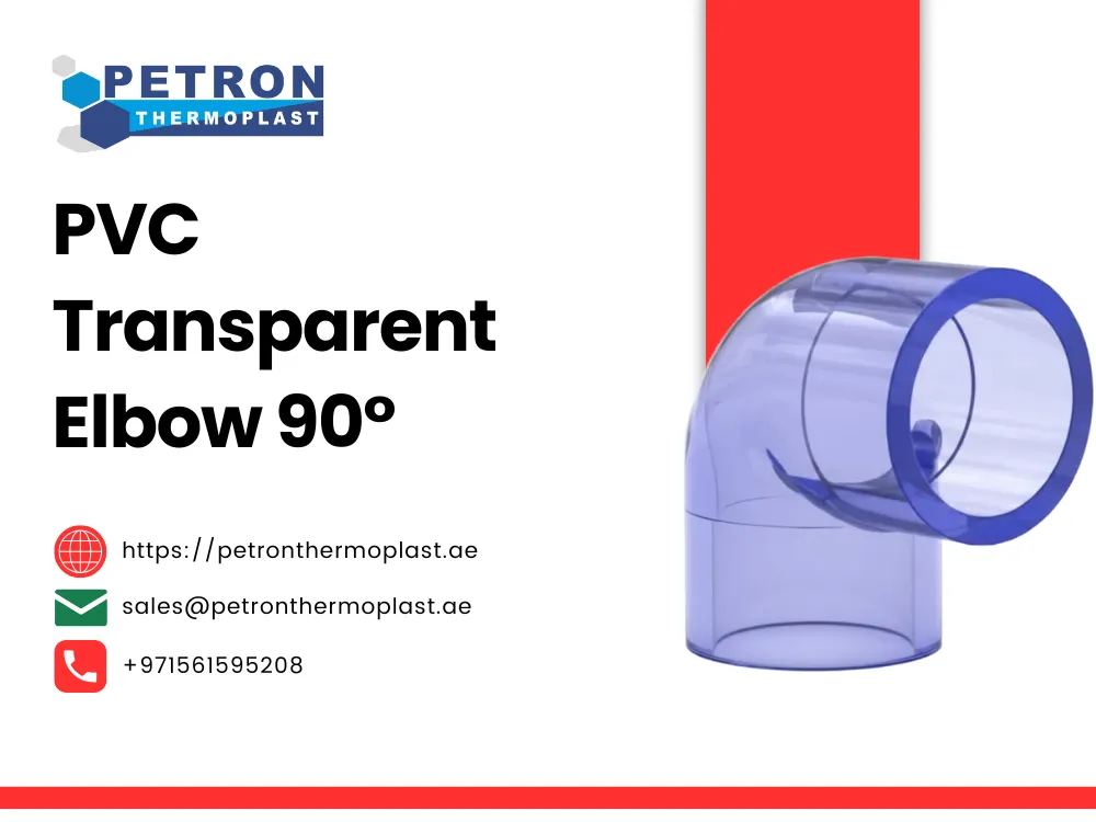 PVC Transparent Elbow 90° - Petron Thermoplast